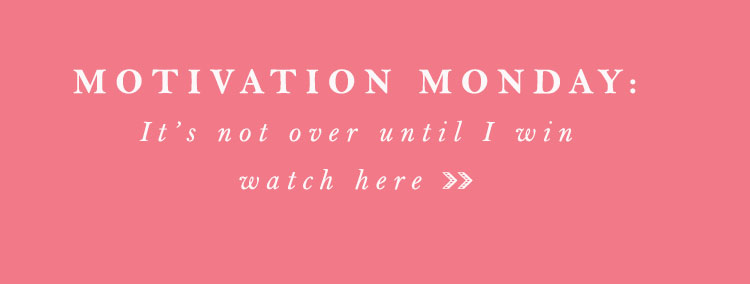 Motivation Monday: It’s not over until I win - Female Entrepreneur ...