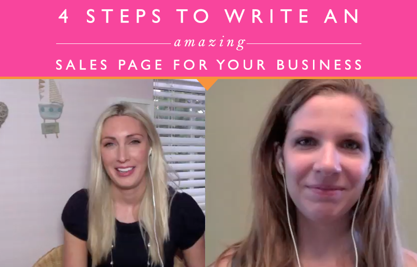 4 Steps To Writing An Amazing Sales Page That Converts - Female ...