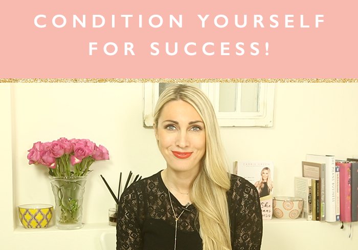 A Plan for Conditioning Yourself For Success + Free Worksheet - Female ...