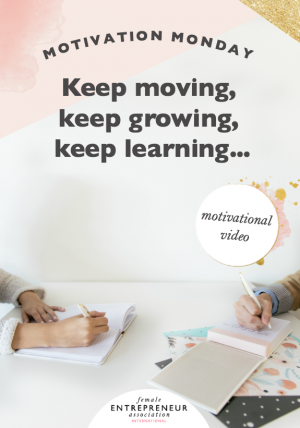 Motivation Monday // Keep Moving, Keep Growing, Keep Learning - Female ...
